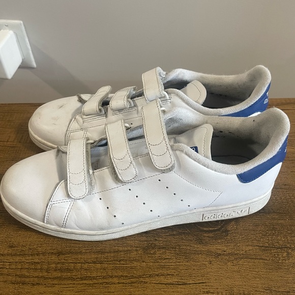 adidas Originals | Shoes | Adidas Stan Smith White And Royal Blue ...